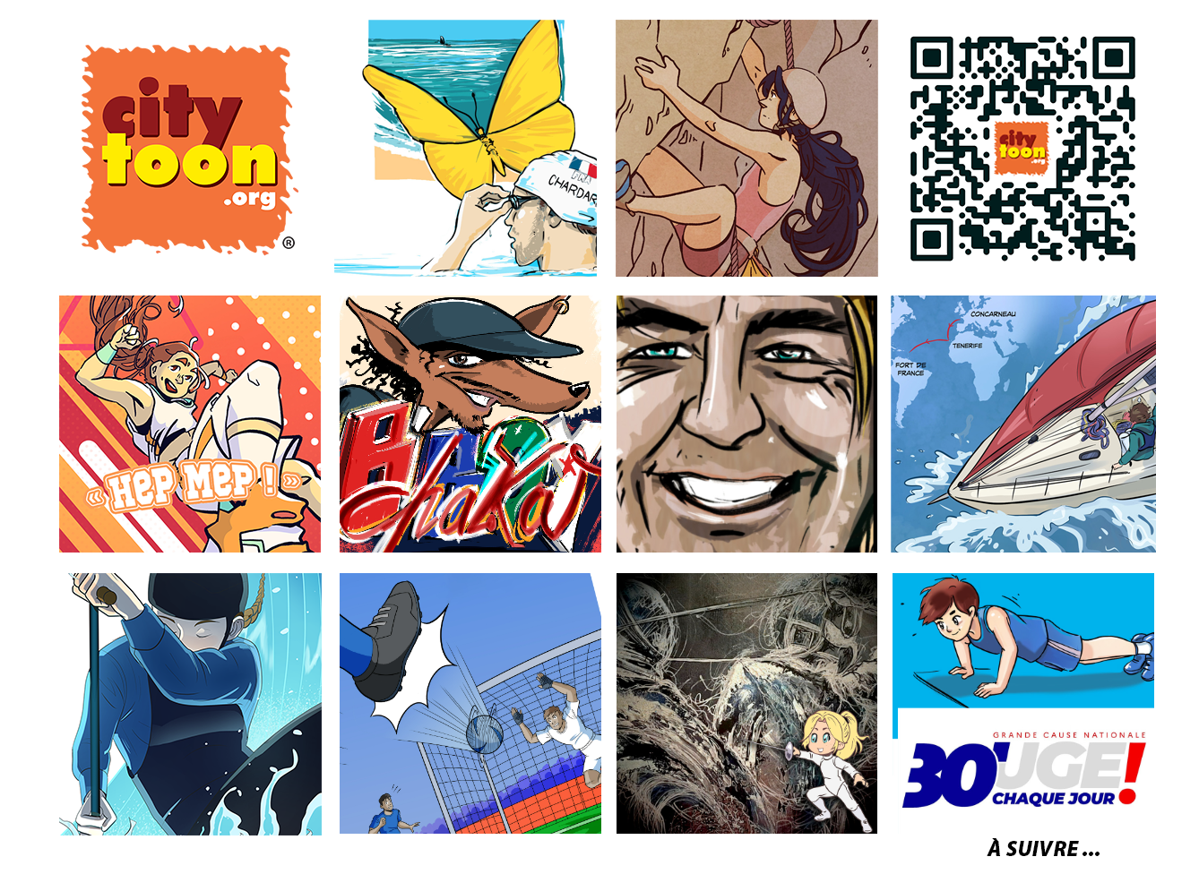 En route vers les jeux 2024 avec les webtoons olympiques ! - Citytoon.org